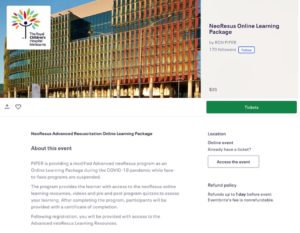 NeoResus online learning package | NeoResus