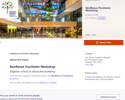 neoResus facilitator workshop image | NeoResus